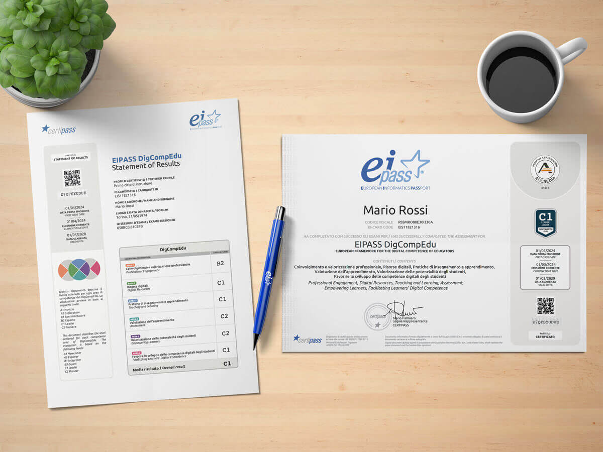 EIPASS DigCompEdu | EIPASS